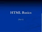 PPT - HTML basics exercises PowerPoint Presentation, free download - ID ...