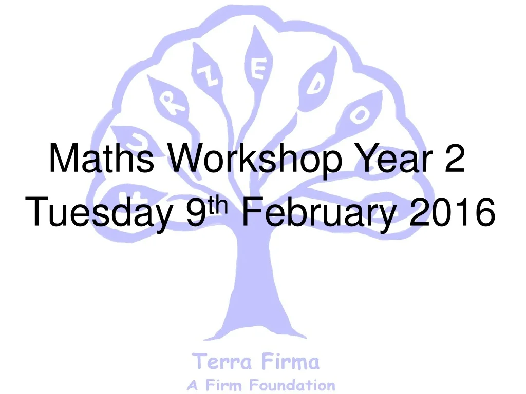 PPT - Year 2 Maths Workshop: The New Mathematics Curriculum PowerPoint ...