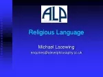 PPT - Religious Language PowerPoint Presentation, free download - ID ...