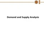 PPT - Demand and Supply Analysis PowerPoint Presentation, free download ...