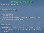 PPT - Person Perception PowerPoint Presentation, free download - ID:240978