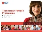 PPT - Technology Refresh Programs PowerPoint Presentation, free ...