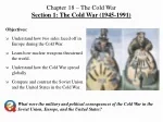 PPT - 1. THE COLD WAR PowerPoint Presentation, free download - ID:1006472