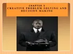 PPT - Chapter 14 Decision-Making and Problem-Solving Processes PowerPoint Presentation - ID:344288