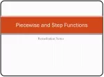 PPT - Piecewise Functions PowerPoint Presentation, free download - ID ...