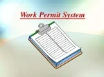 PPT - TRAINING PROGRAM ON PERMIT TO WORK PROCeDURE PowerPoint ...