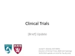 PPT - Clinical Trials PowerPoint Presentation, free download - ID:549993