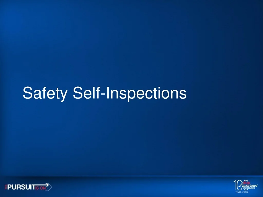 PPT - Safety Self-Inspections for Workplace Compliance PowerPoint ...