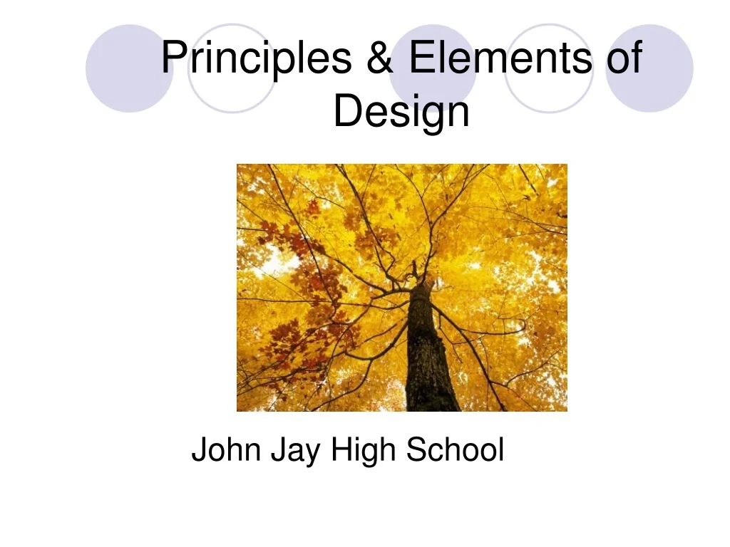 PPT - Principles & Elements of Design PowerPoint Presentation, free ...