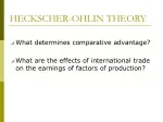 PPT - The Heckscher-Ohlin Model PowerPoint Presentation, free download ...