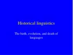 PPT - Historical Linguistics (2) Noam Chomsky PowerPoint Presentation ...