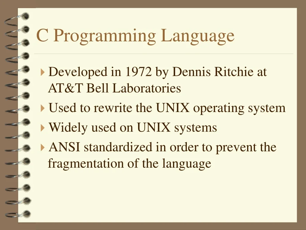 PPT - C Programming Language PowerPoint Presentation, free download ...