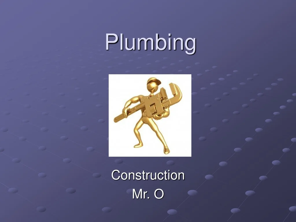 PPT - Expert Plumbing Guide: Water Supply and Drainage Systems ...