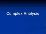 PPT - Complex Analysis PowerPoint Presentation, free download - ID:3951041