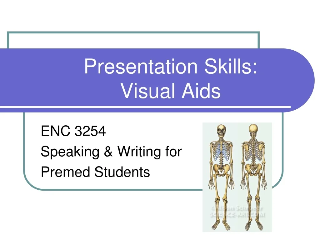 PPT - Presentation Skills: Visual Aids PowerPoint Presentation, free ...