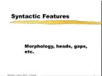 PPT - Syntactic categories PowerPoint Presentation, free download - ID ...