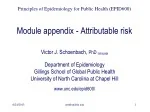 PPT - Relative and Attributable Risks PowerPoint Presentation, free ...