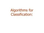 PPT - Classification Algorithms PowerPoint Presentation, free download ...