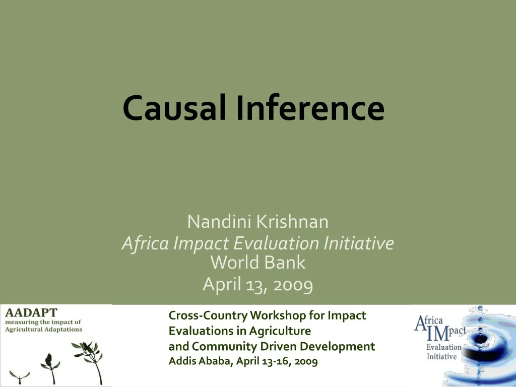 PPT - Causal Inference PowerPoint Presentation, free download - ID:9546780