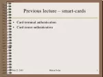 PPT - SMART CARDS PowerPoint Presentation, free download - ID:9480490