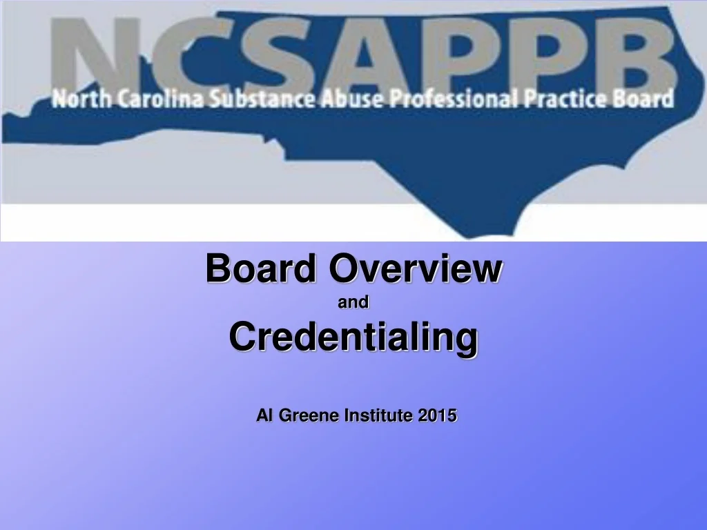 PPT - Board Overview and Credentialing PowerPoint Presentation, free ...