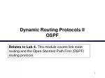 PPT - Dynamic Routing Protocols PowerPoint Presentation, free download ...