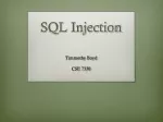 PPT - SQL Injection PowerPoint Presentation, free download - ID:9110141