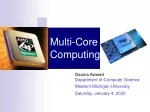 PPT - Multi-Core Computing PowerPoint Presentation, free download - ID ...