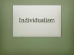 PPT - COLLECTIVISM VS INDIVIDUALISM PowerPoint Presentation, free ...