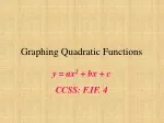 PPT - Graphing Quadratic Functions vertex Form PowerPoint Presentation ...