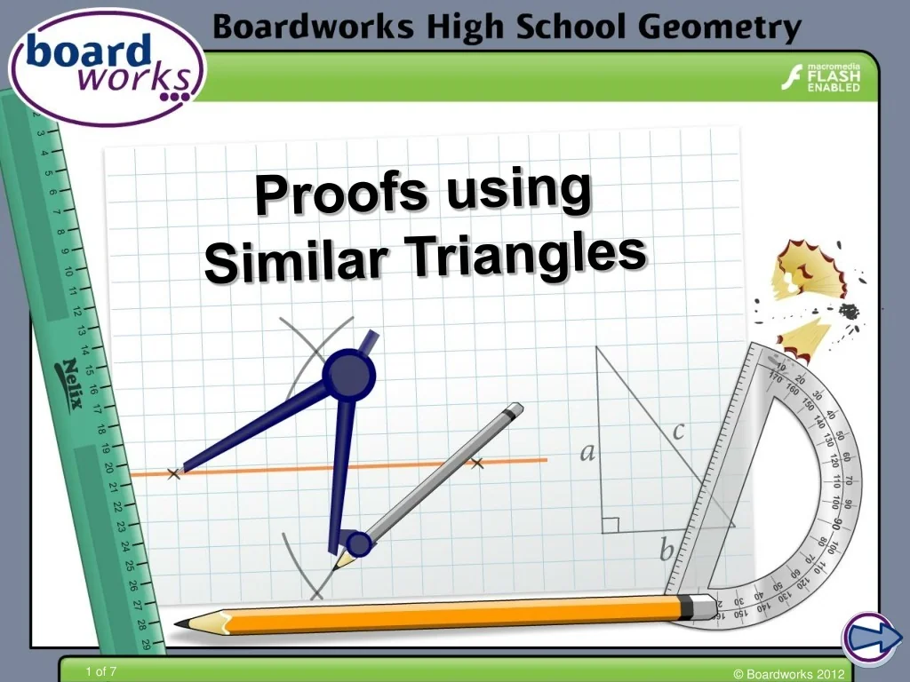 PPT - Triangle Proportionality Theorem: Proof and Application ...