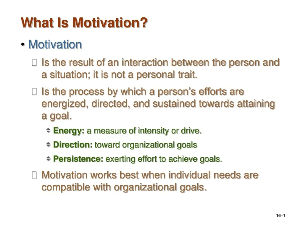PPT - Motivation Theories and Modern Practices PowerPoint Presentation ...