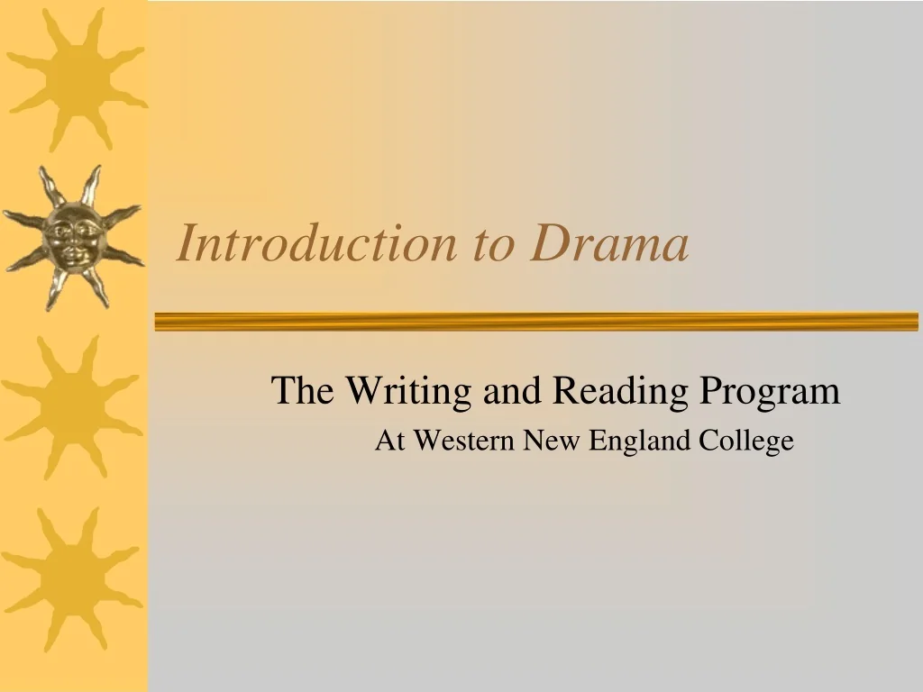 PPT - Introduction to Drama PowerPoint Presentation, free download - ID ...