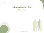 PPT - INTRODUCTION TO HRM PowerPoint Presentation, free download - ID ...