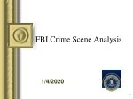 PPT - FBI Crime Scene Investigation protocols PowerPoint Presentation ...