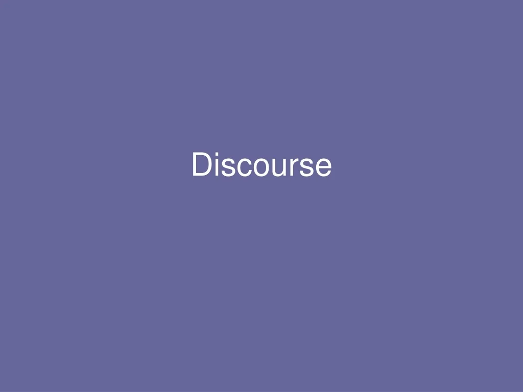 PPT - Exploring Discourse in Literature: Voices and Dialogues ...