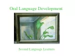 PPT - Oral Language Development PowerPoint Presentation, free download ...
