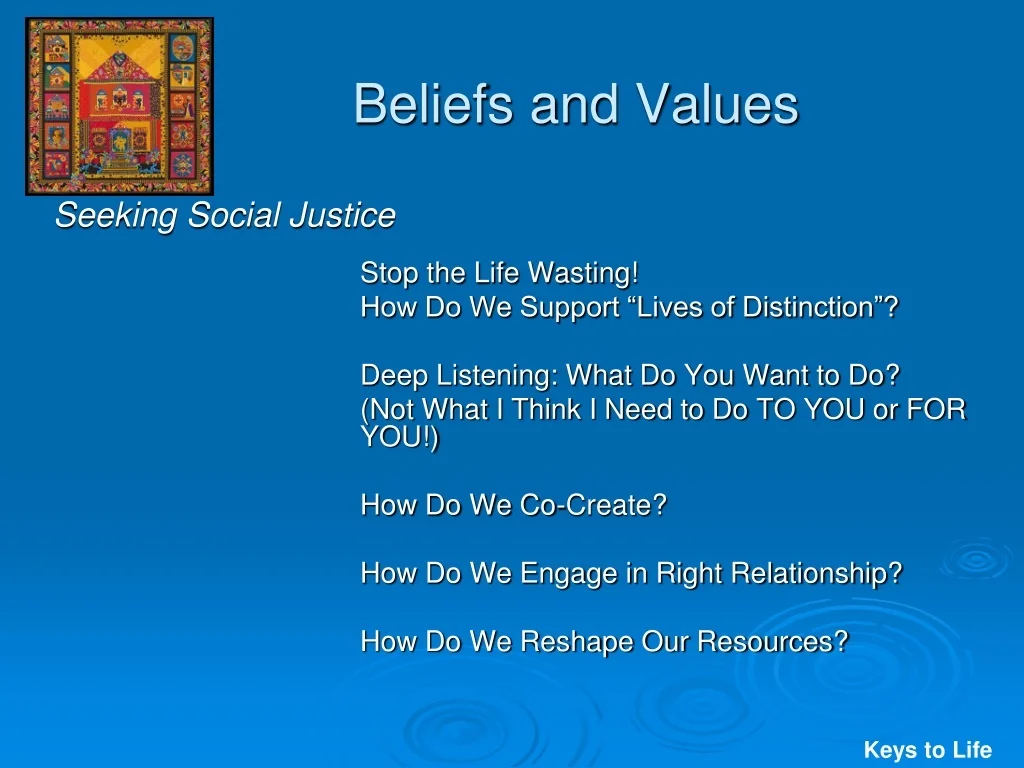 PPT - Beliefs and Values PowerPoint Presentation, free download - ID ...