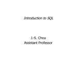 PPT - Introduction to SQL PowerPoint Presentation, free download - ID ...