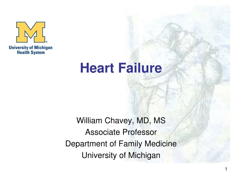 PPT - Heart Failure PowerPoint Presentation, free download - ID:9565598