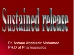 PPT - Design of Sustained Release Dosage Forms PowerPoint Presentation ...