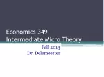 PPT - Economics 349 Intermediate Micro Theory PowerPoint Presentation ...