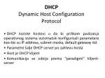 PPT - DYNAMIC HOST CONFIGURATION PROTOCOL (DHCP) PowerPoint Presentation - ID:3015406
