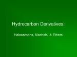 PPT - HYDROCARBON DERIVATIVES PowerPoint Presentation, free download ...