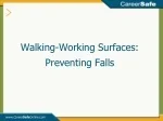 PPT - Walking-Working Surfaces PowerPoint Presentation, free download ...