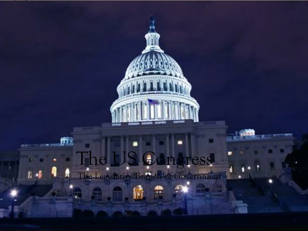 PPT - The US Congress PowerPoint Presentation, free download - ID:9568842