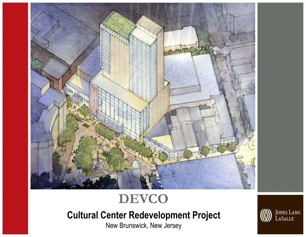 PPT - Cultural Center Redevelopment Project New Brunswick, New Jersey ...