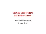 PPT - Mid-Term Examination PowerPoint Presentation, free download - ID ...