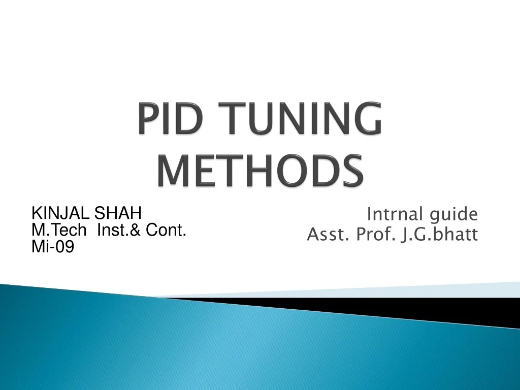 PPT - PID TUNING METHODS PowerPoint Presentation, free download - ID ...