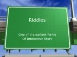 PPT - Riddles PowerPoint Presentation, free download - ID:1255200